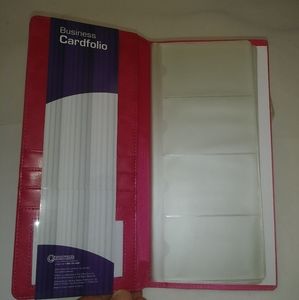 Foray | Office | Nwt Foray Business Card Holder 44card Pink | Poshmark